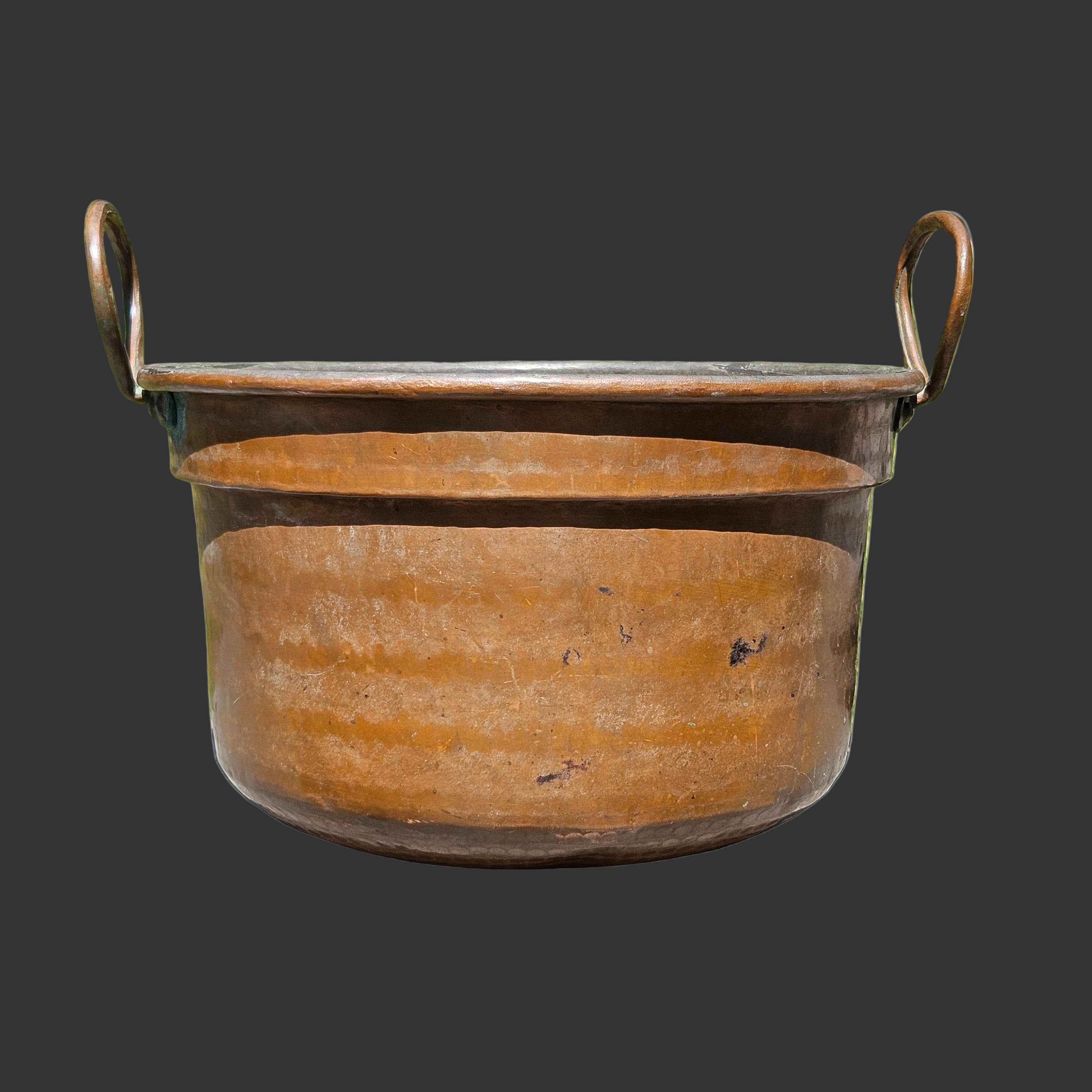 Large Antique Copper Cauldron | Authenticated Estate Treasure at Shop SBH