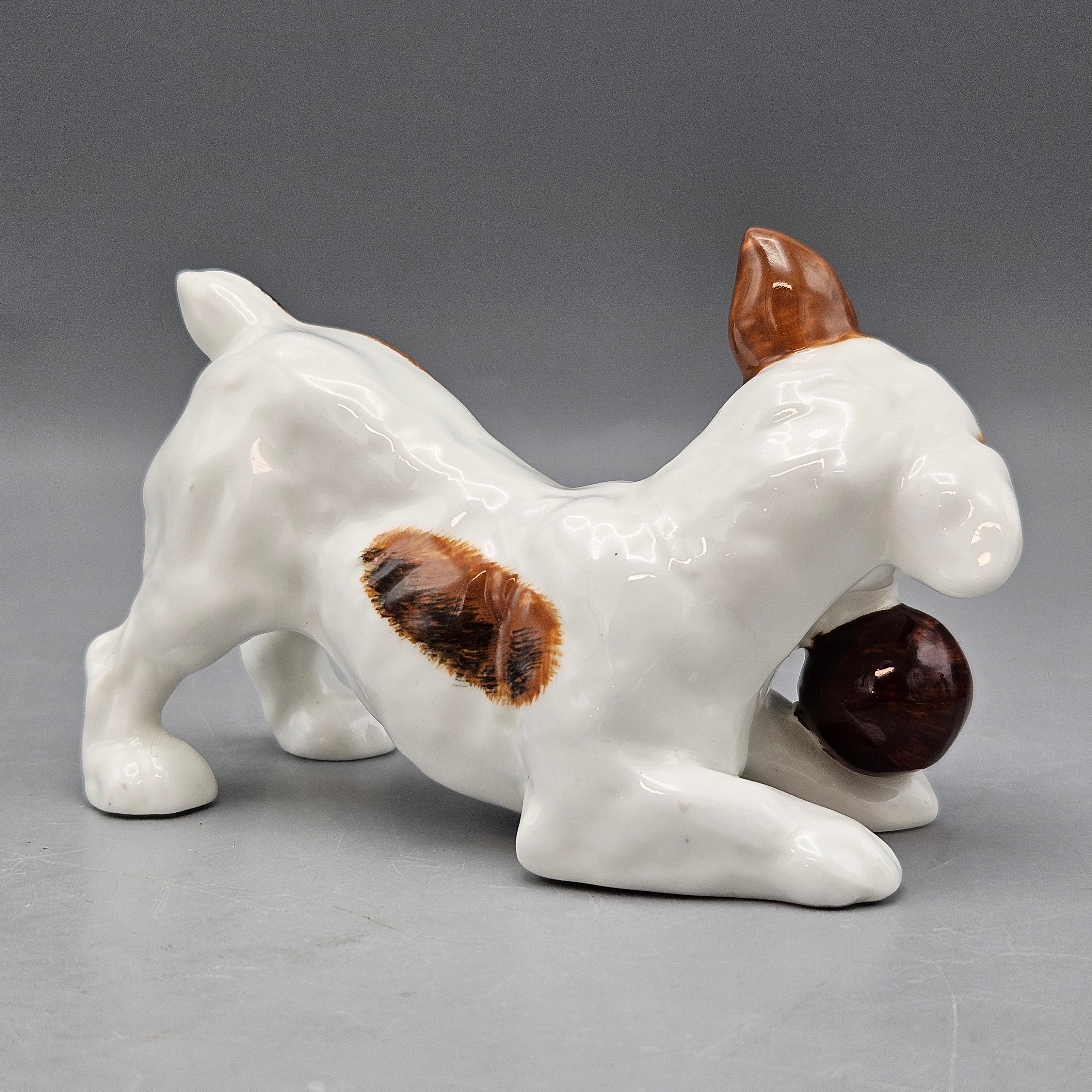 Royal Doulton Jack Russell Terrier Dog Figurine, Model Number HN 1103 ...