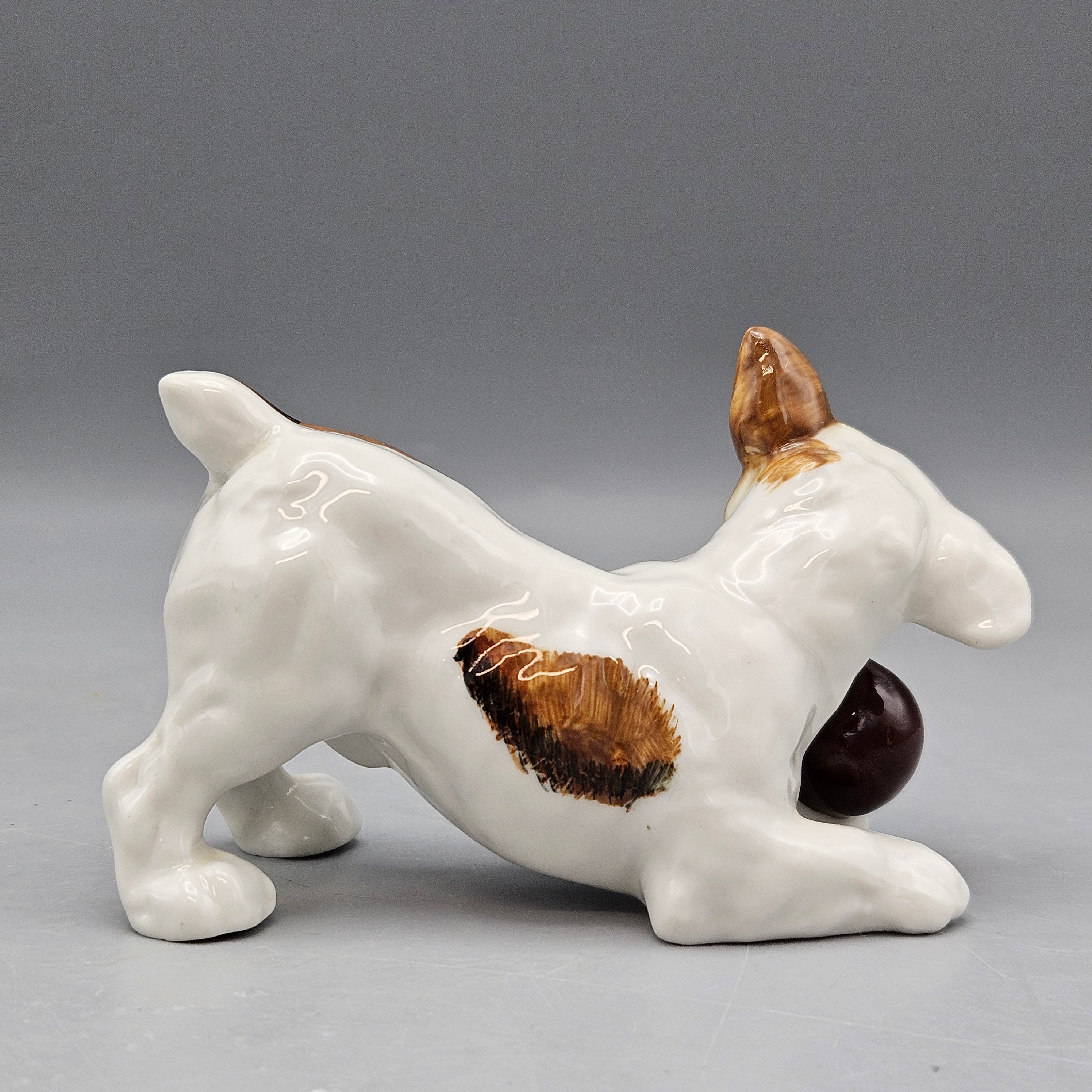 Royal Doulton Jack Russell Terrier Dog Figurine, Model Number HN 1103 ...