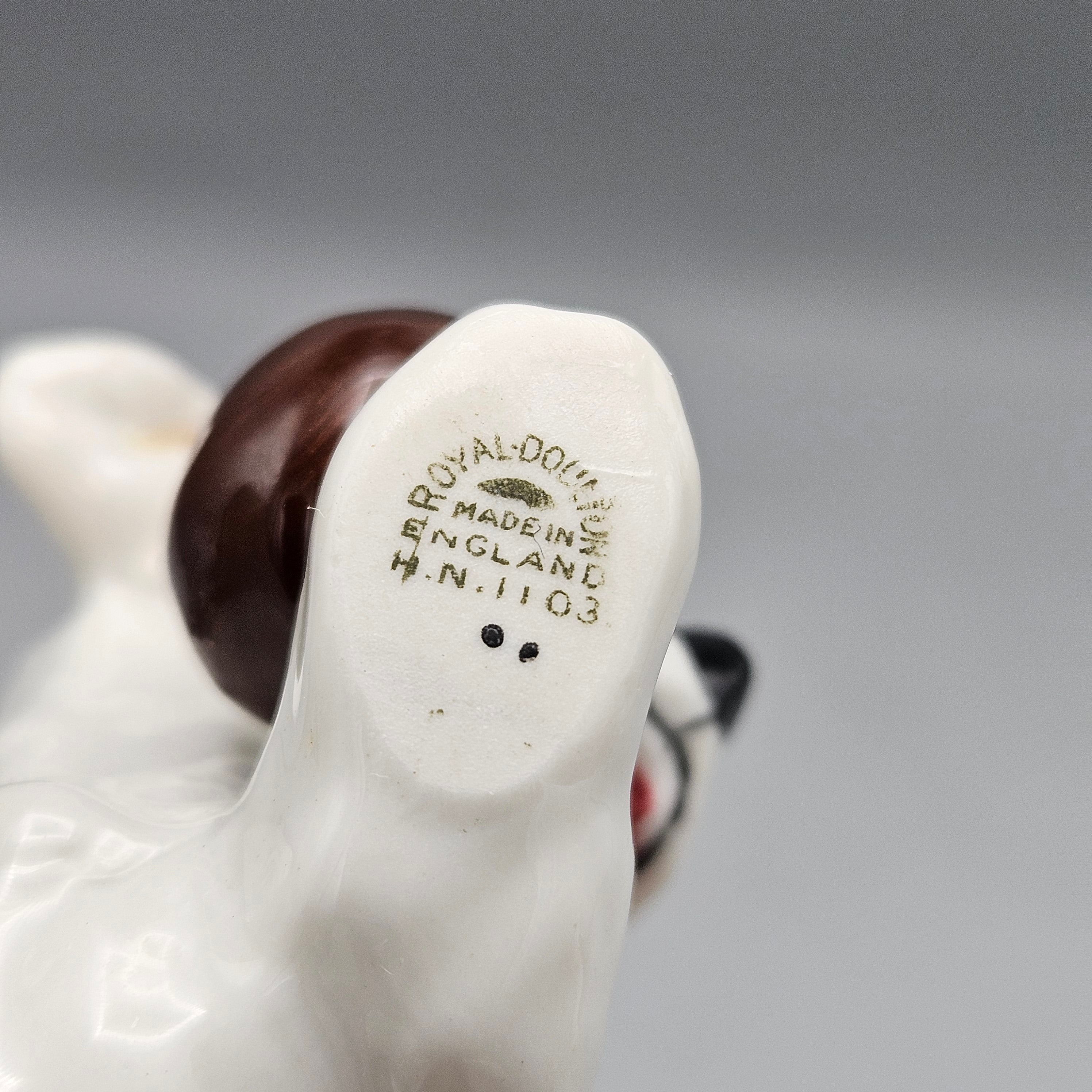 Royal Doulton Jack Russell Terrier Dog Figurine, Model Number HN 1103 ...