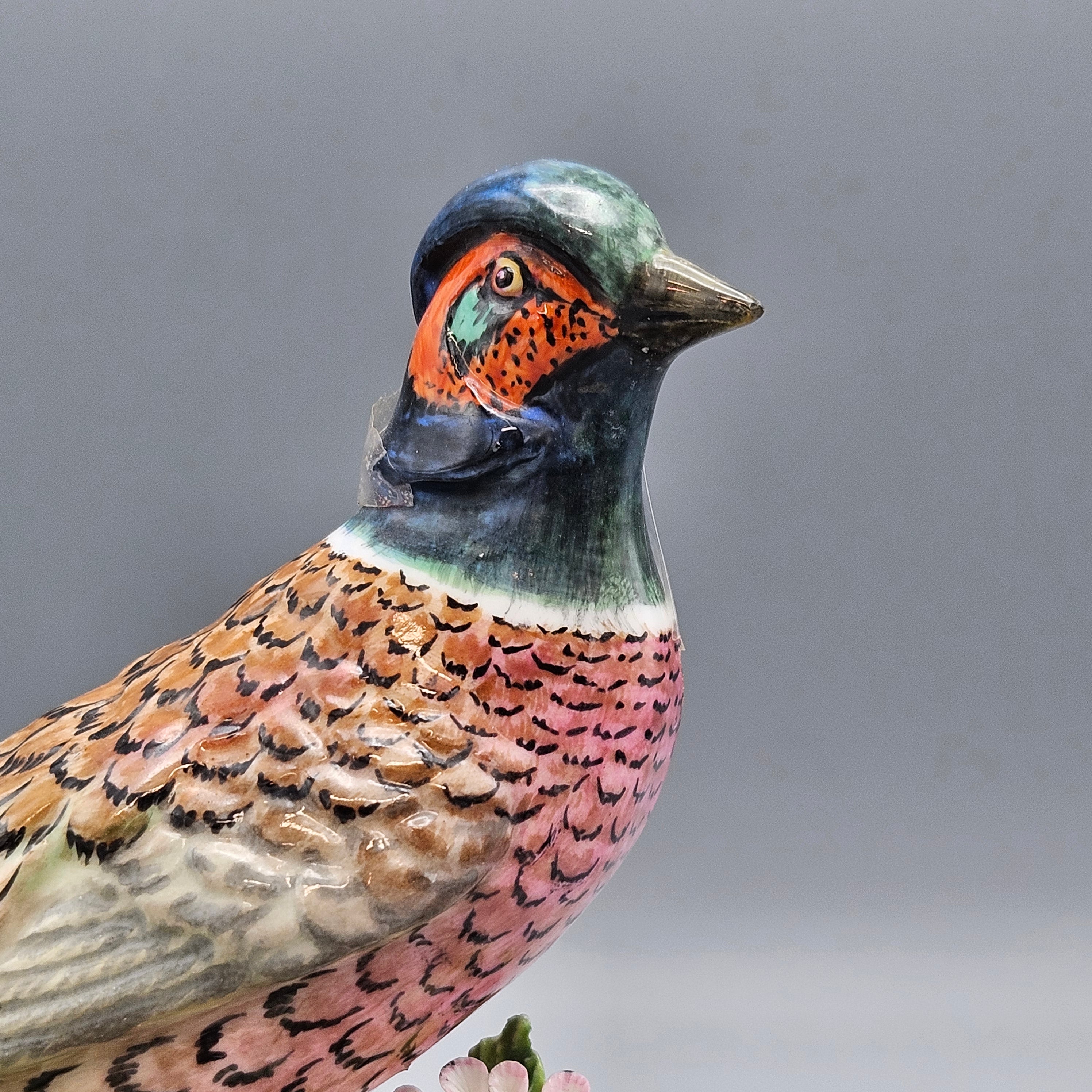 Crown Staffordshire Pheasant Figurine designed by J.T. Jones