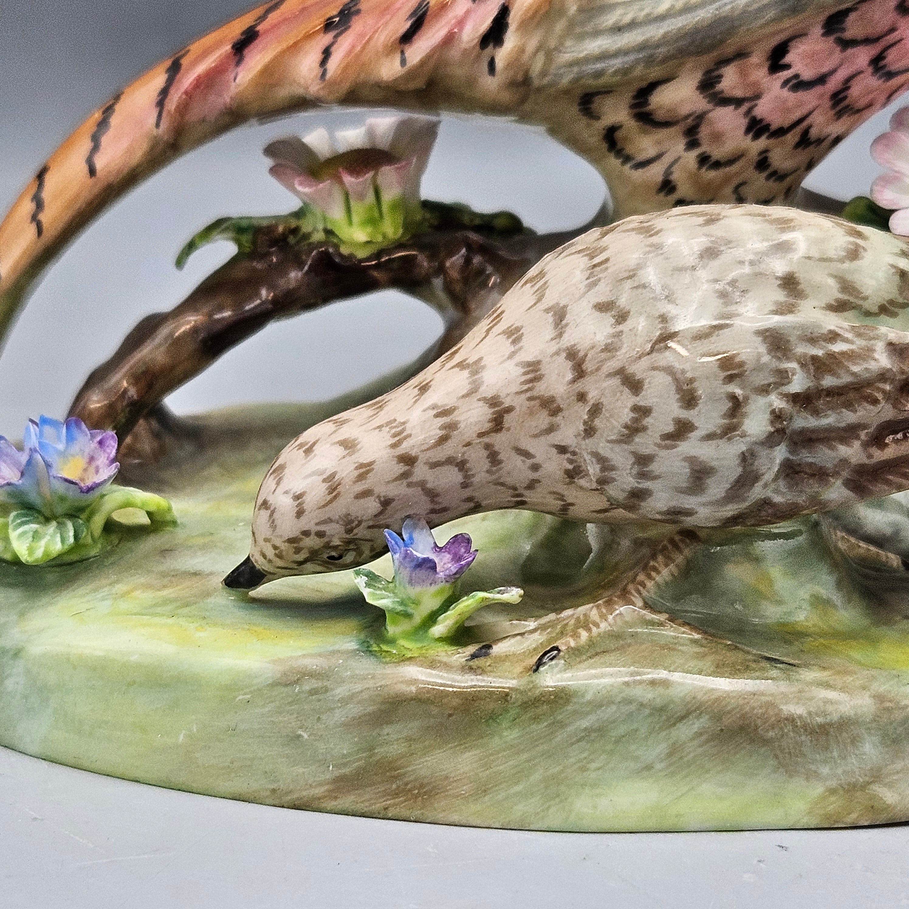 Crown Staffordshire Pheasant Figurine designed by J.T. Jones